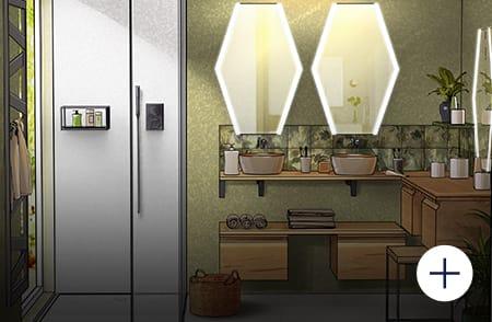 GROHE - Mitigeur monocommande évier chromé Eurosmart Réf. 32224003 | Cedeo