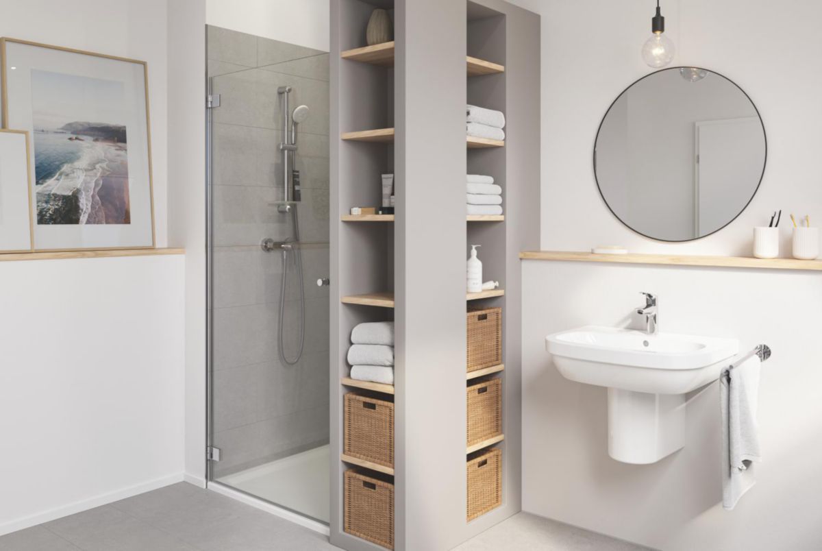 GROHE - Mitigeur lavabo Taille S Eurosmart Chromé GROHE Réf. 32926003 ...