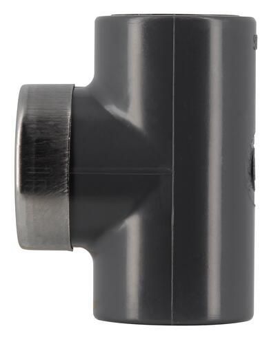 NICOLL - Té 90° diamètre 25mm taraudé 20/27 renforcé au piquage TT25F ...