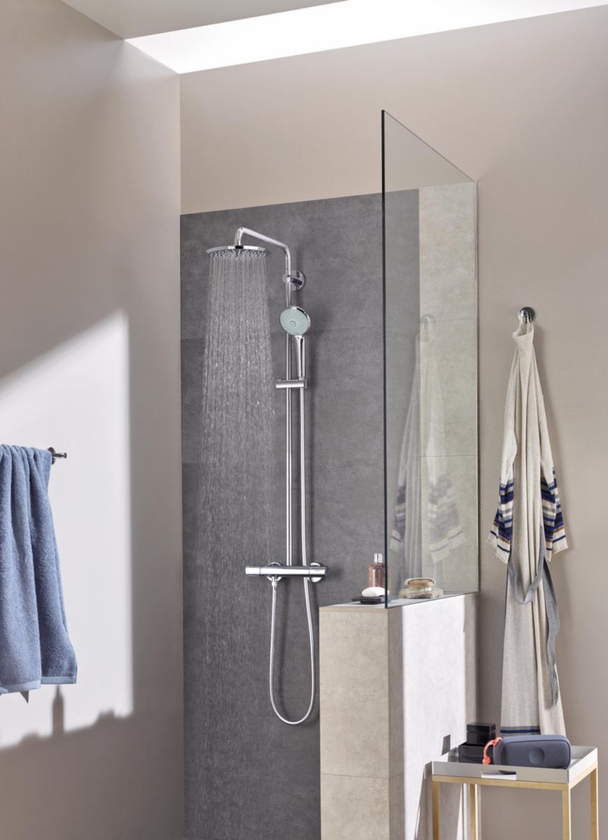 GROHE - Douchette 3 jets Euphoria 110 Massage Chromé 27221000 | Cedeo
