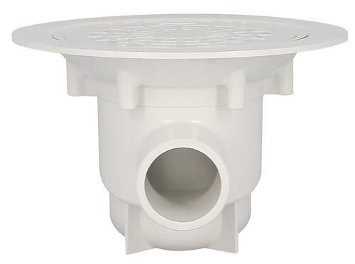 NICOLL - Siphon sol plastique avec grille PVC sortie horizontale ...