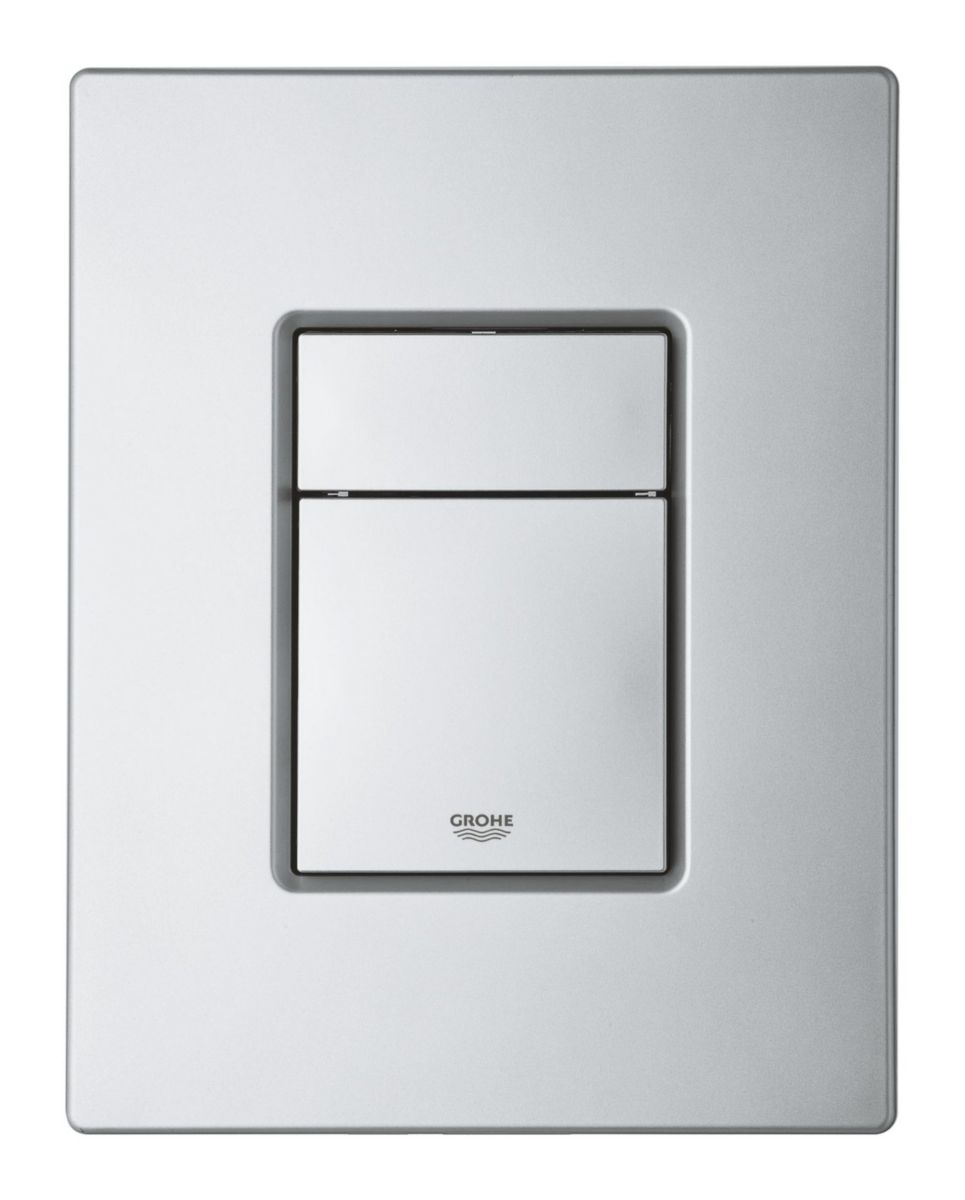 GROHE - Plaque de commande WC SKATE Cosmopolitan, double touche ou ...