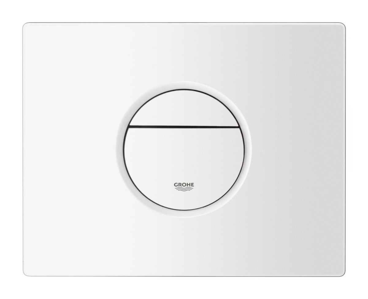 GROHE - Plaque de commande WC NOVA Cosmopolitan, double touche ou ...