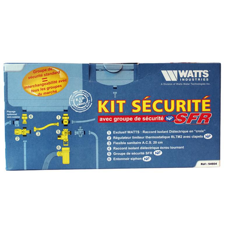 WATTS - Kit complet sécurité réf SFR réf 2254604 | Cedeo