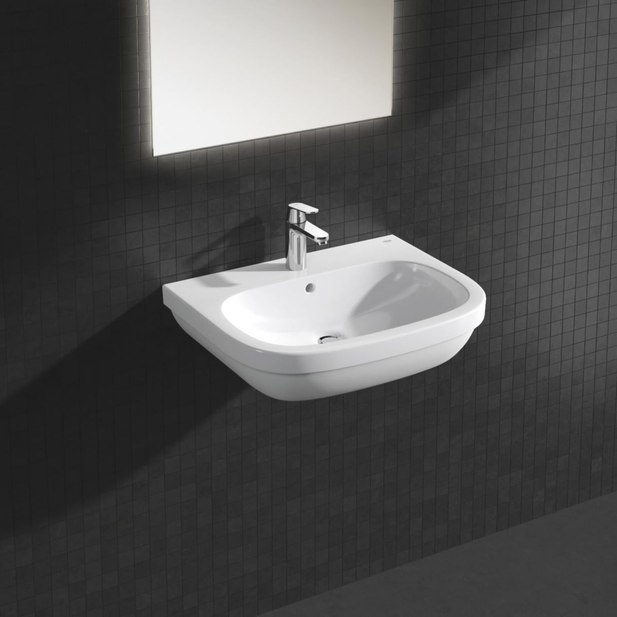 GROHE - Mitigeur lavabo Eurosmart Cosmopolitan taille M Chromé Réf ...
