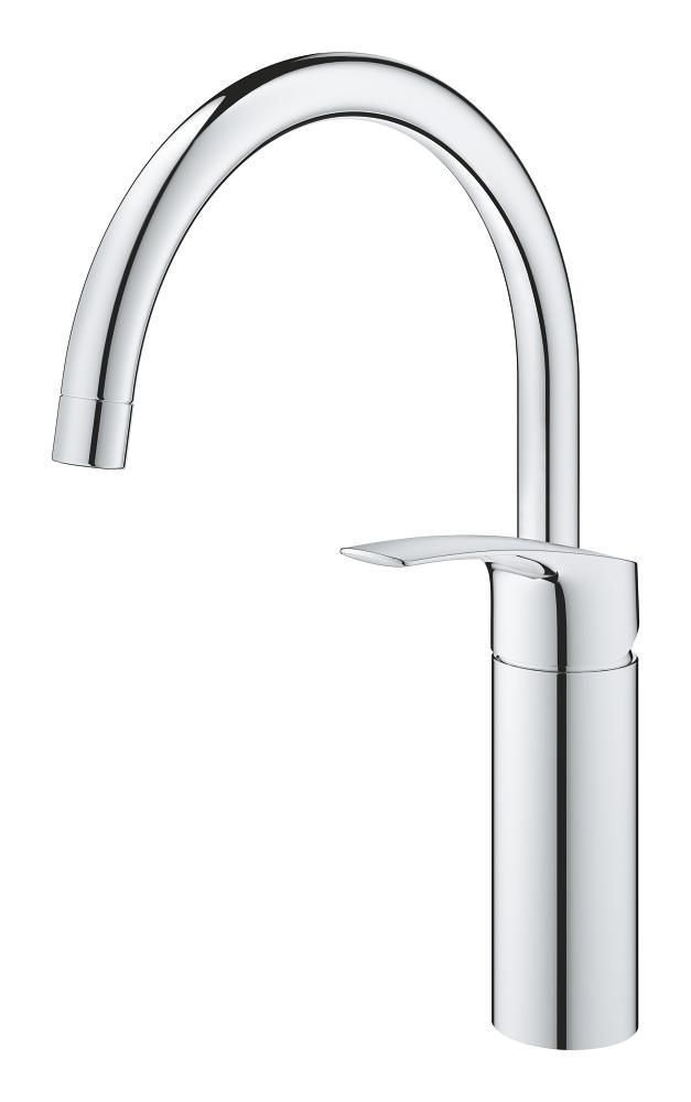 GROHE - Mitigeur évier EUROMART Bec tube pivotant Chromé réf. 32223003 ...