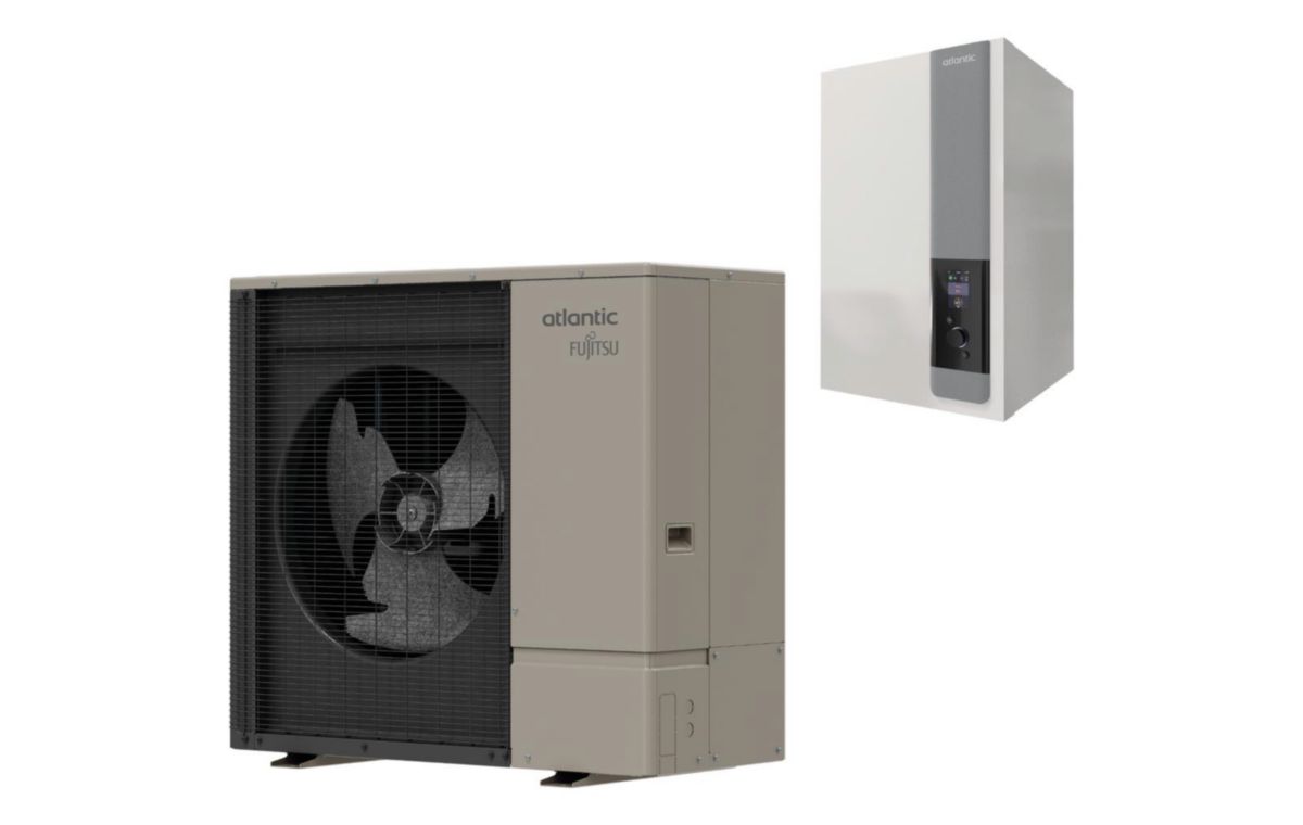 ATLANTIC PAC ET CHAUDIERE - Pompe à chaleur split air/eau (60DC) 14 kW ...