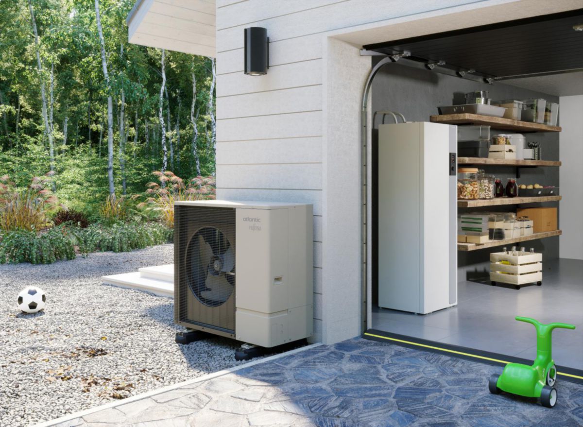 ATLANTIC PAC ET CHAUDIERE - Pompe à chaleur split air/eau compact (60DC ...