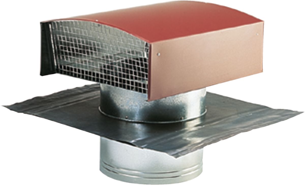 ALDES - Sortie de toit 160 en acier galvanisé pour tuiles pour rejet ou ...