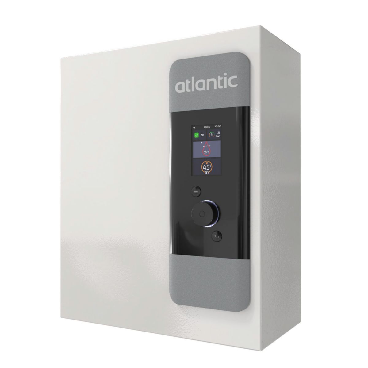 ATLANTIC PAC ET CHAUDIERE - Pompe à chaleur hybride murale Hybea avec ...