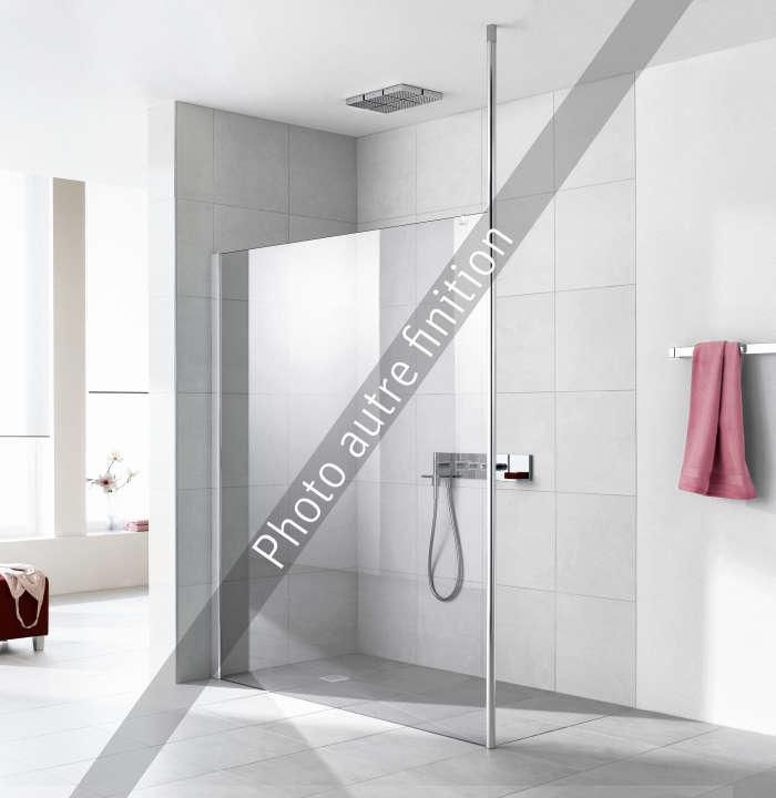 ROTH - Paroi Walk-in-shower XS WALL avec profilé et fixation plafond ...