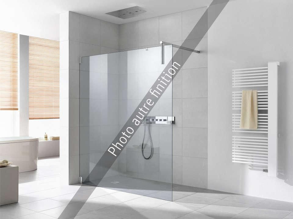 ROTH - Paroi Walk-in-shower XS WALL avec profilé et stabilisateur ...