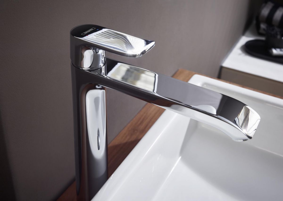 HANSGROHE - Mitigeur surélevé METRIS 260 mm pour vasque libre, chromé ...
