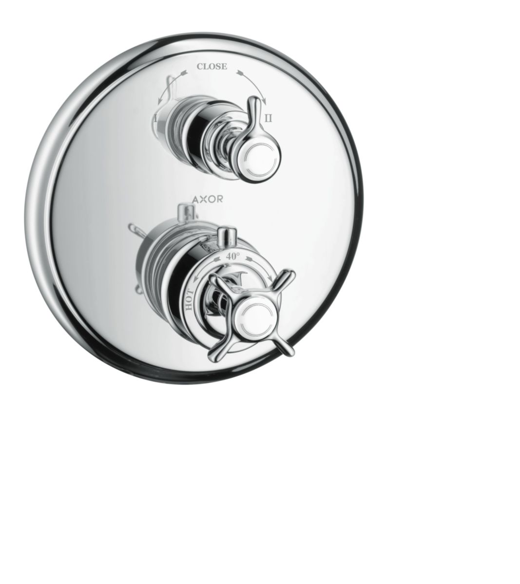 AXOR - AXOR Montreux Thermostatique encastré avec robinet d'arrêt ...