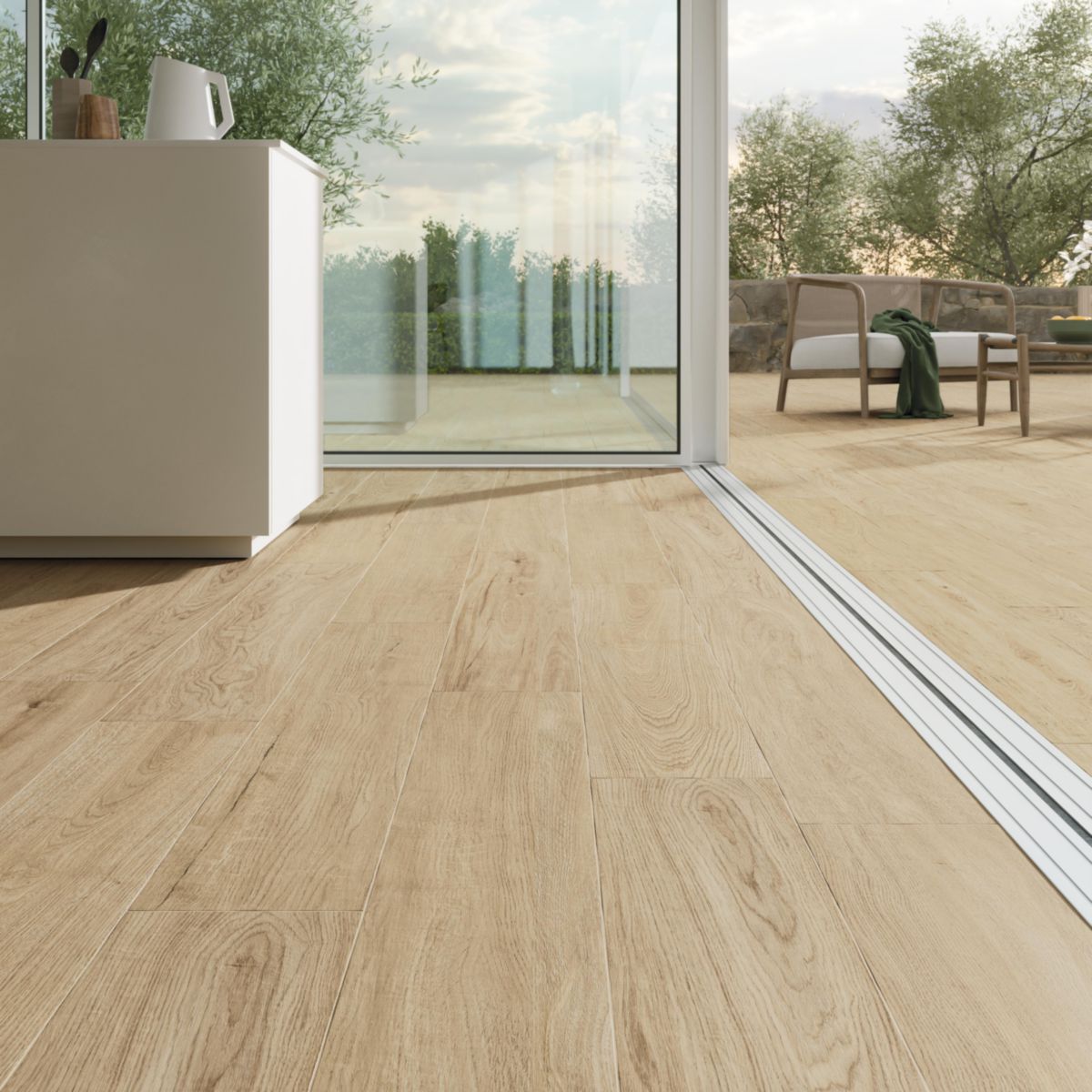 MONOCIBEC - Grès cérame Monocibec Ashley larix naturel rectifié plinthe ...