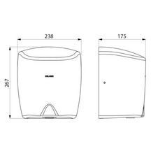 DELABIE - Sèche-mains HIGHFLOW automatique à air pulsé Inox satiné Réf ...
