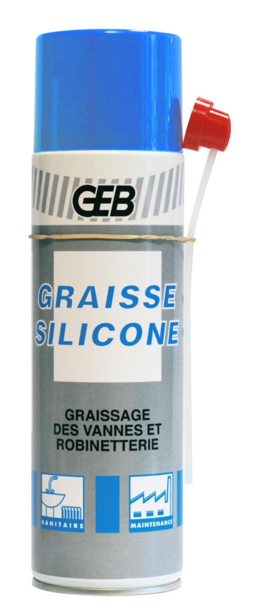 GEB - Graisse silicone aérosol de 650ml réf 815563 | Cedeo