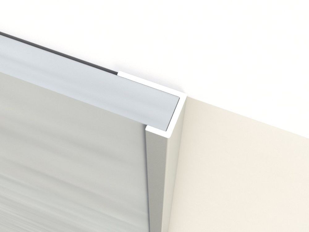 JACOB DELAFON - Profilé de finition & d'angle intérieur PANOLUX chrome ...