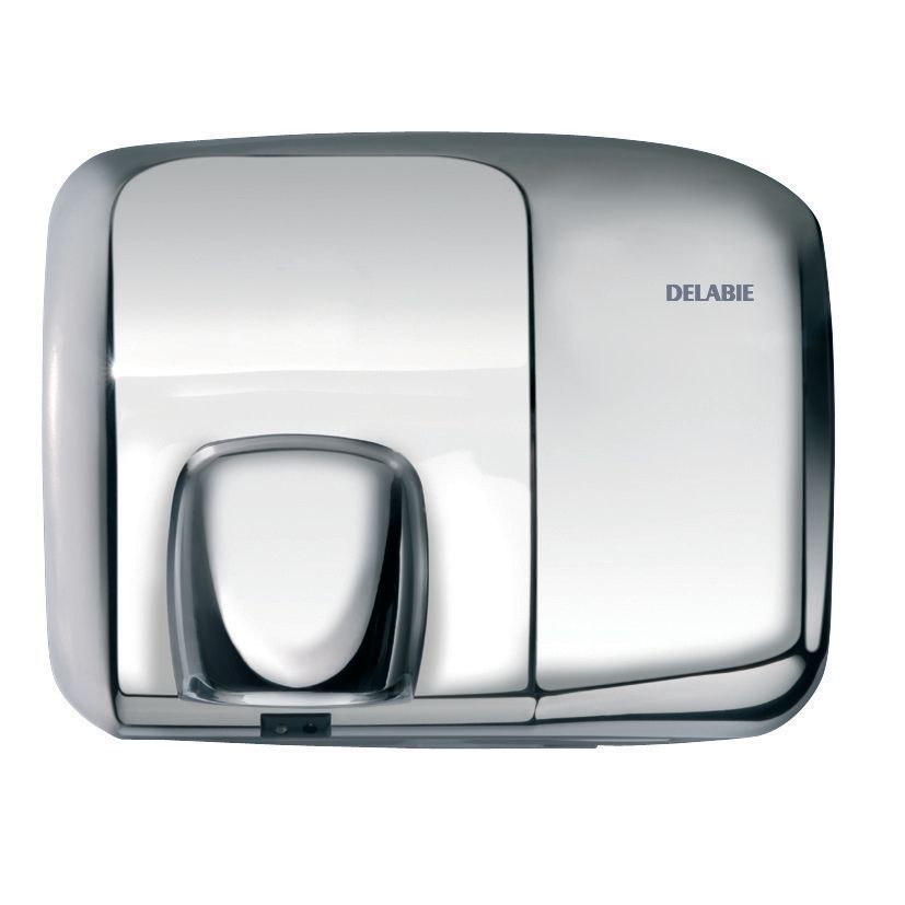 DELABIE - Sèche-mains antivandalisme inox poli brillant 2000 w auto réf ...