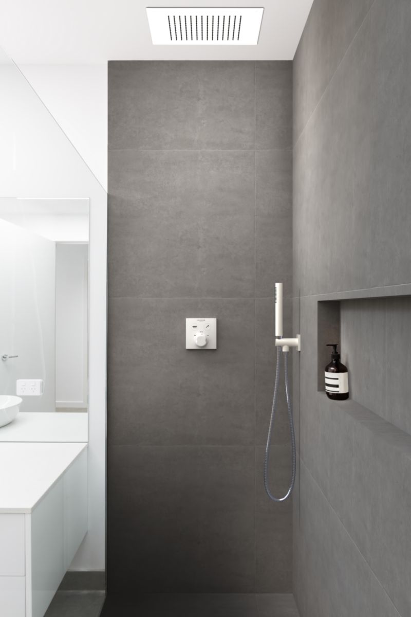 GRANDSIRE PARIS - Plafond CIEL de douche encastré 500x500mm Blanc Mat ...