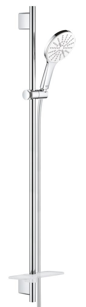 GROHE - Ensemble de douche 3 jets avec barre Rainshower SmartActive 130 ...