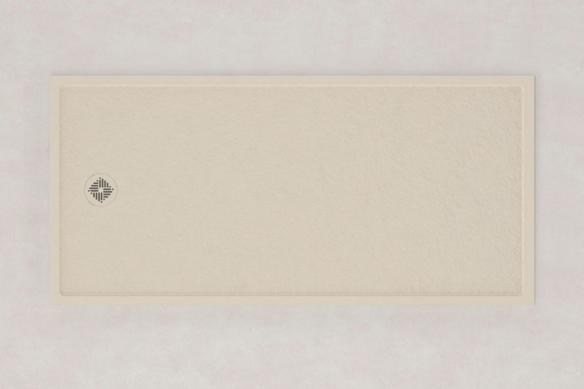 HIDROBOX - Receveur Quadro Kromat Ardoise 100x180 couleur: Lake | Cedeo