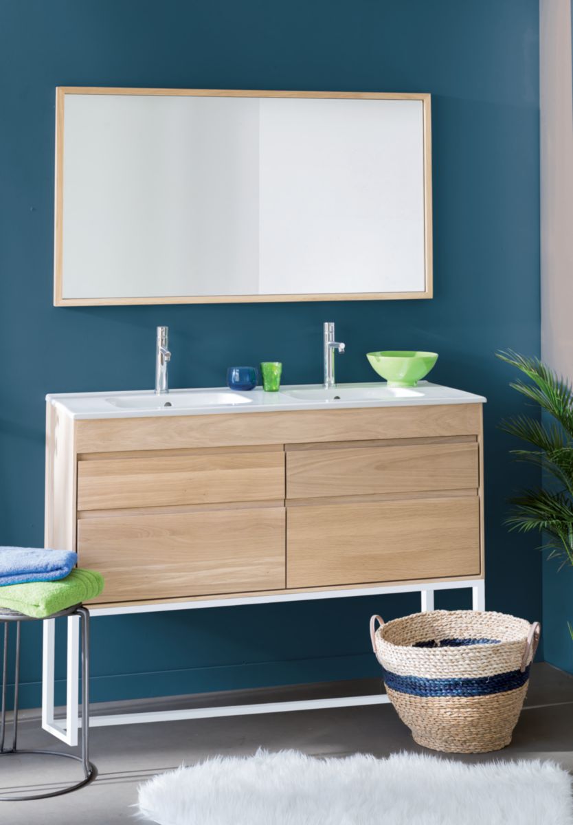 LINE ART - Elément Streamline Chêne - 4 tiroirs - complété par un plan ...