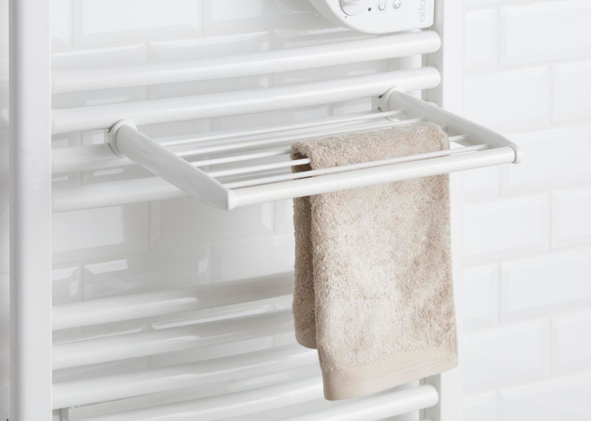 ATLANTIC ELECTRIQUE - Barre sèche-linge blanc pour sèche-serviettes ...