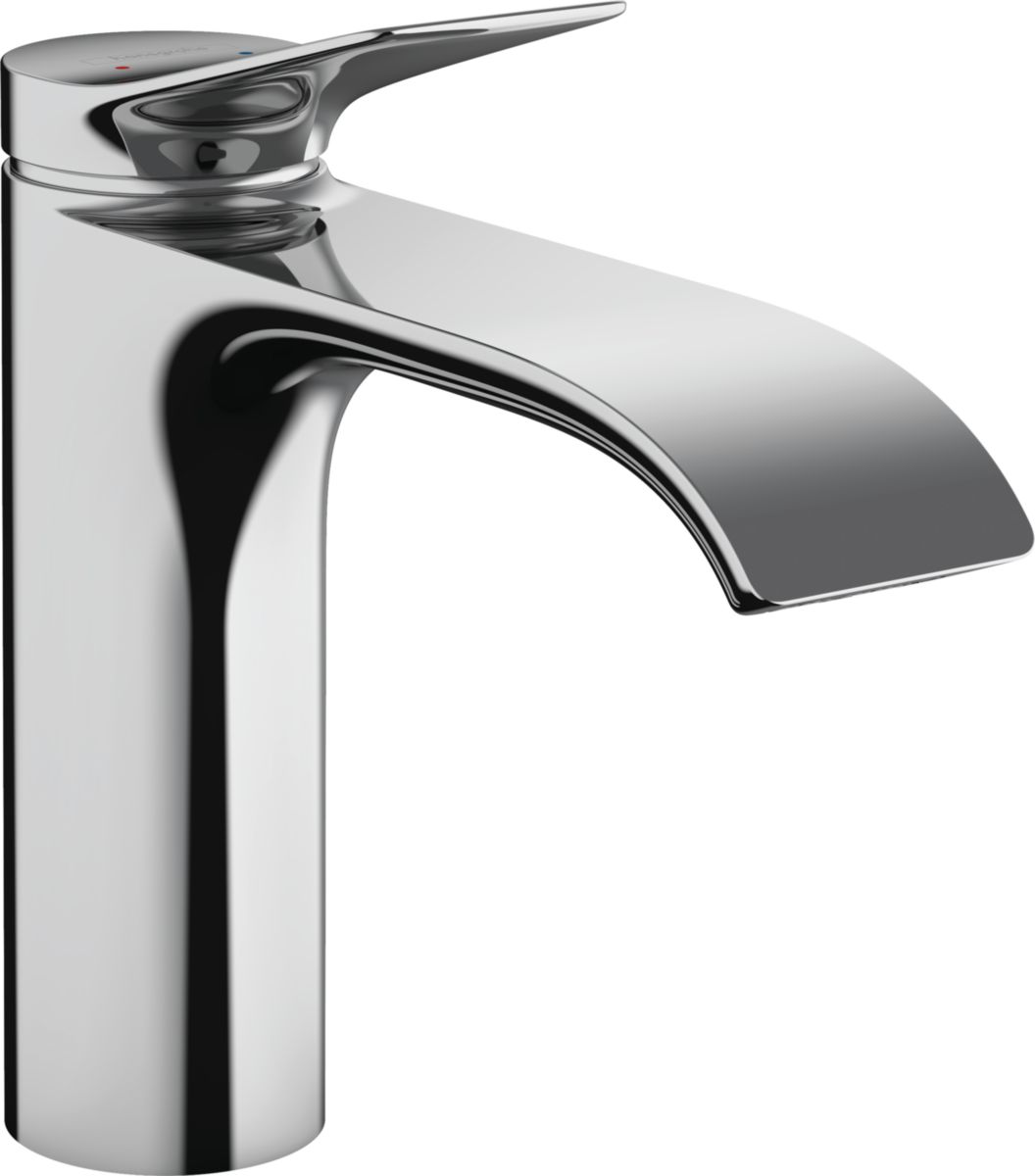 HANSGROHE - Mitigeur lavabo VIVENIS 110 avec tirette et vidage Chromé ...