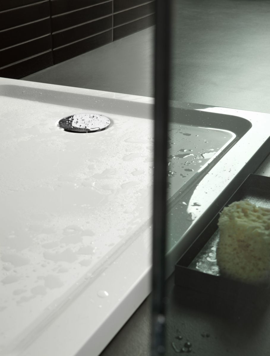 GEBERIT - Receveur de douche rectangulaire Melua à poser/à encastrer ...