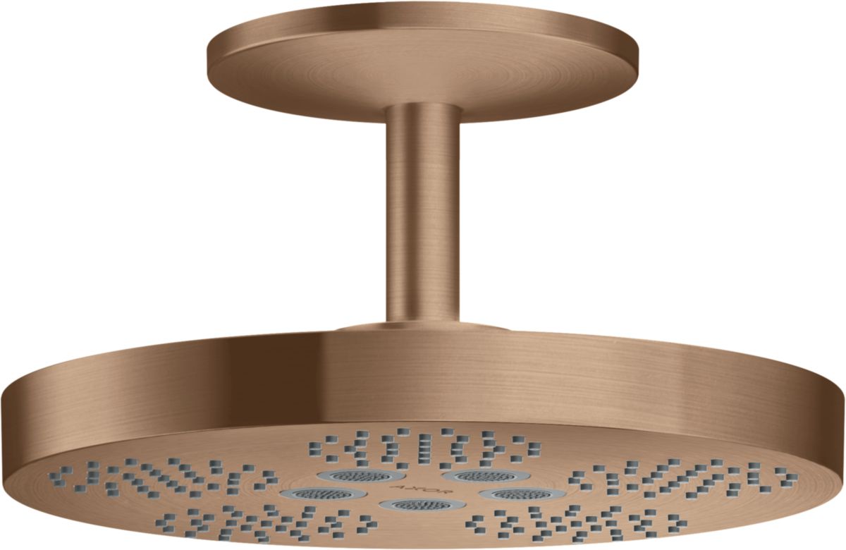 AXOR - AXOR One Douche de tête 280 2jet avec raccord plafond 100 mm ...