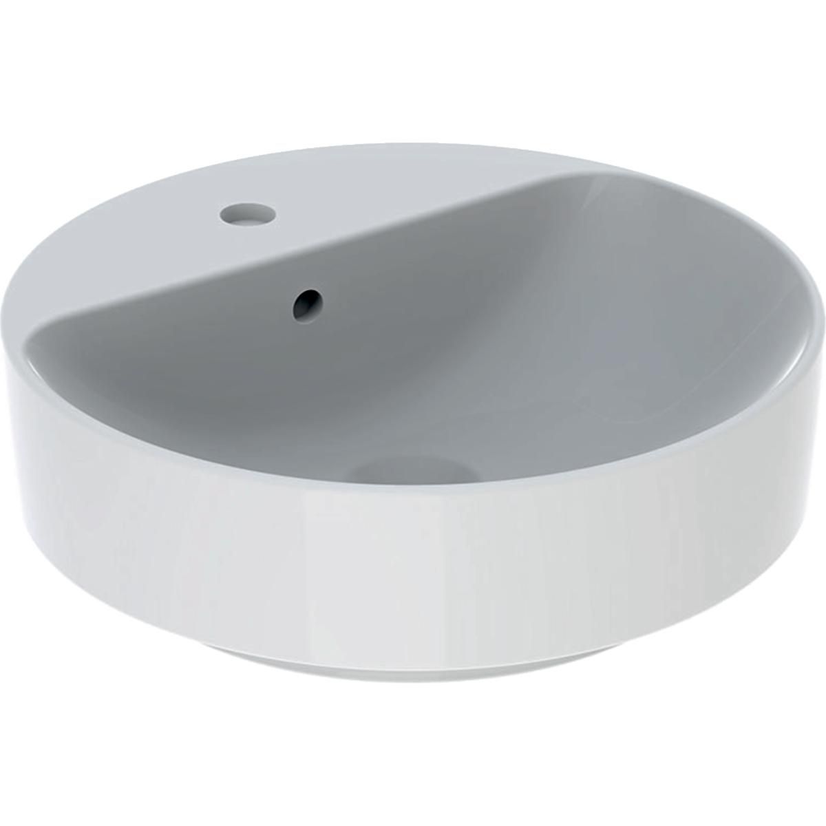 GEBERIT - Vasque VARIFORM ronde à poser diamètre 45cm blanc Réf. 500 ...