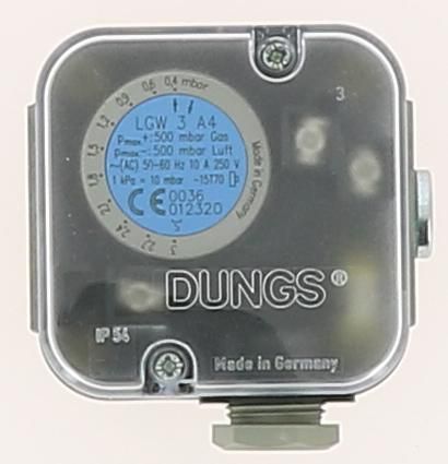 DUNGS - PRESSOSTAT LGW 3 A4 AG-M-MS9-V0-VS3 ST-SE Réf 272338 | Cedeo