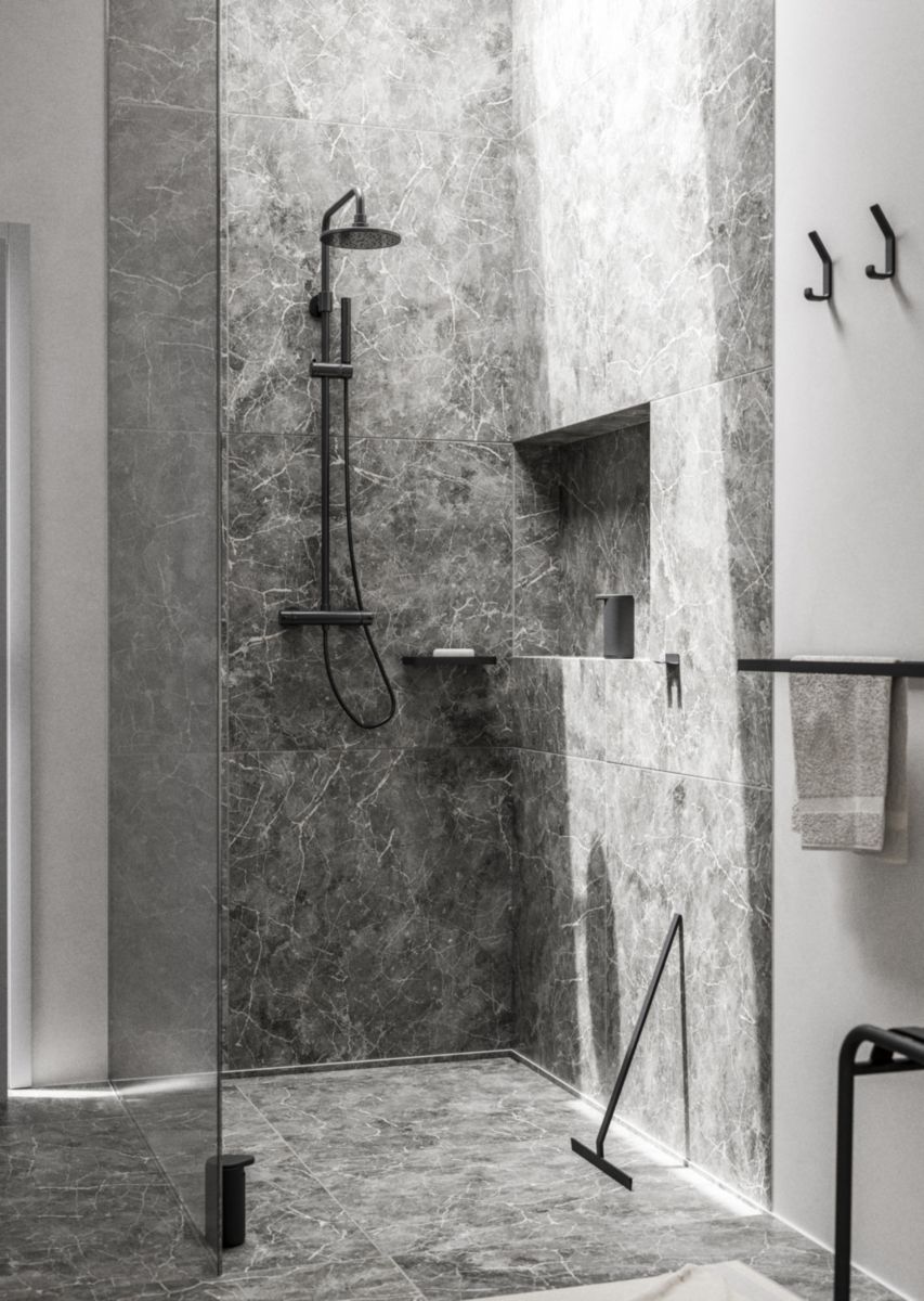 ZONE DENMARK - Crochet double Rim 11.5cm Noir Réf. 14654 | Cedeo