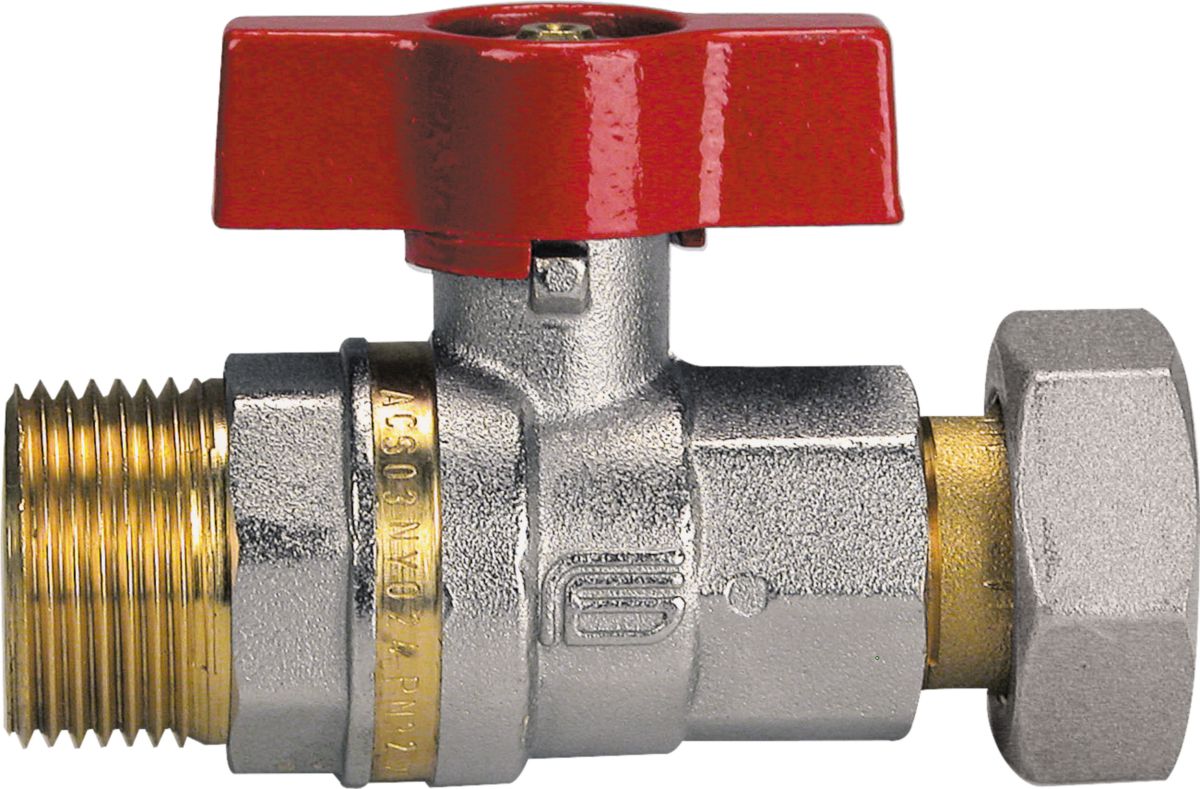 EFFEBI - Vanne rbs Pn 40 ASTER compteur droit M 20x27 écrou 20x27 avec ...