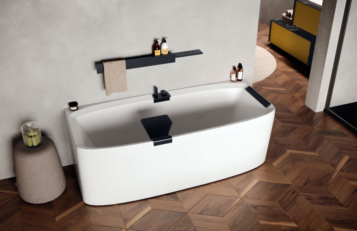 NOVELLINI - BAIGNOIRE RECTANGULAIRE CALOS 2 150X70CM AVEC CHASSIS ...