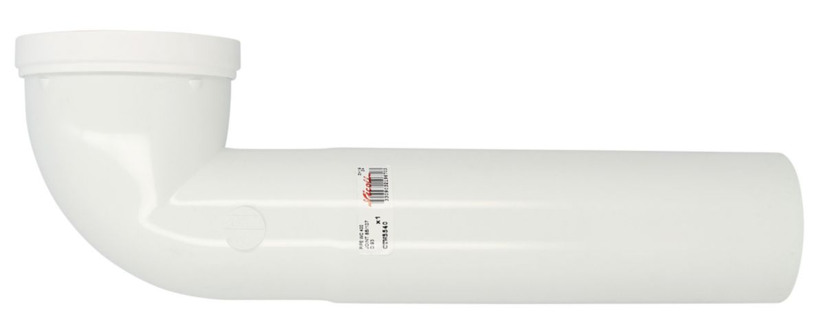 NICOLL - Pipe longue diamètre 93 - 400 85 / 107 mm réf. CTW5540 | Cedeo