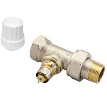 DANFOSS - Corps équerre à KV réglable RA-IN 15, 1/2" dimensions NF ...