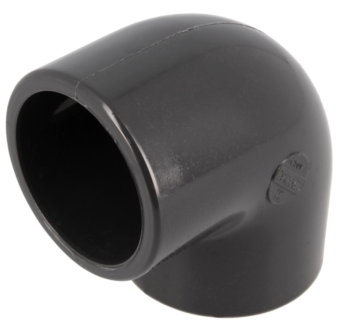 NICOLL - Coude 90° grand rayon PVC diamètre 50mm C50F | Cedeo