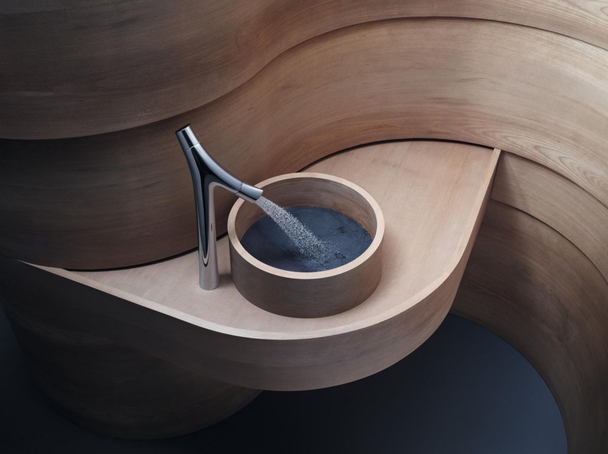 AXOR - Mitigeur de lavabo 240 Starck Organic pour vasque libre, bonde à ...