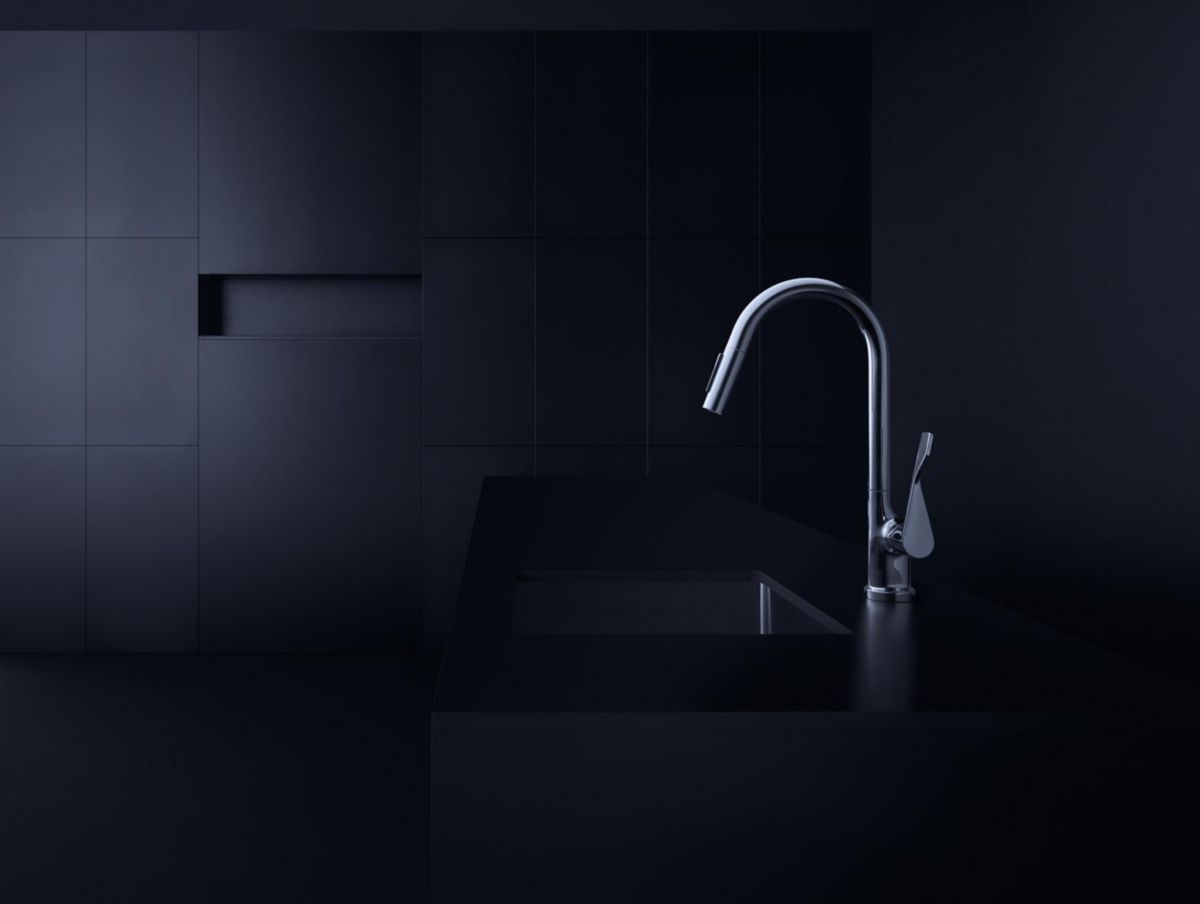 AXOR - Mitigeur de cuisine Axor CITTERIO avec douchette extractible à 2 ...