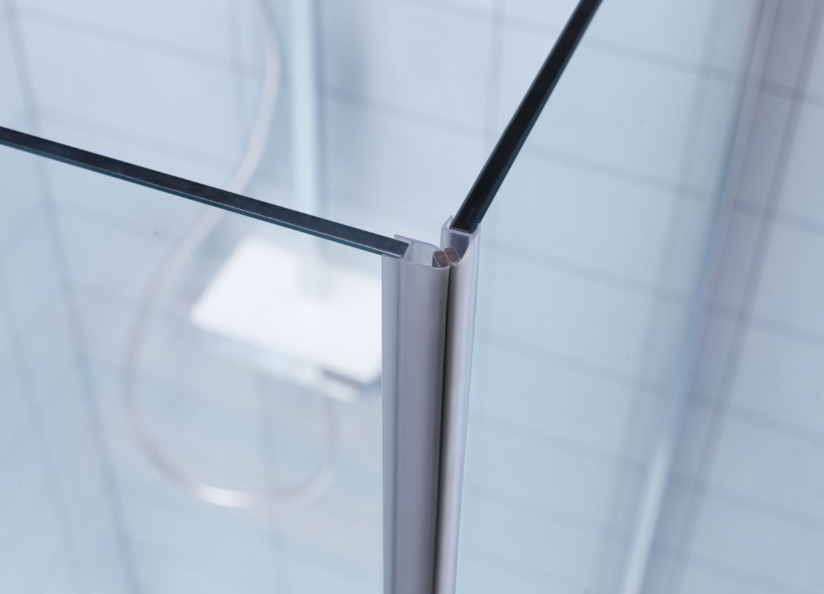 ALTERNA - Joint magnetic d'angle vertical pour paroi de douche Alterna ...