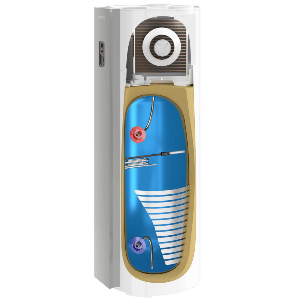 ATLANTIC ELECTRIQUE - Chauffe-eau thermodynamique Calypso connecté en ...