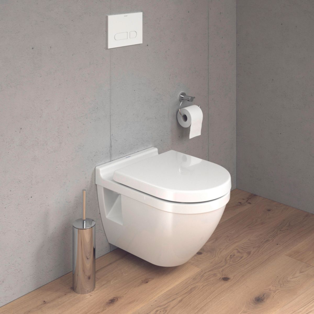 DURAVIT - Cuvette STARCK 3, 36x54, suspendue, à fond creux, Blanc réf ...