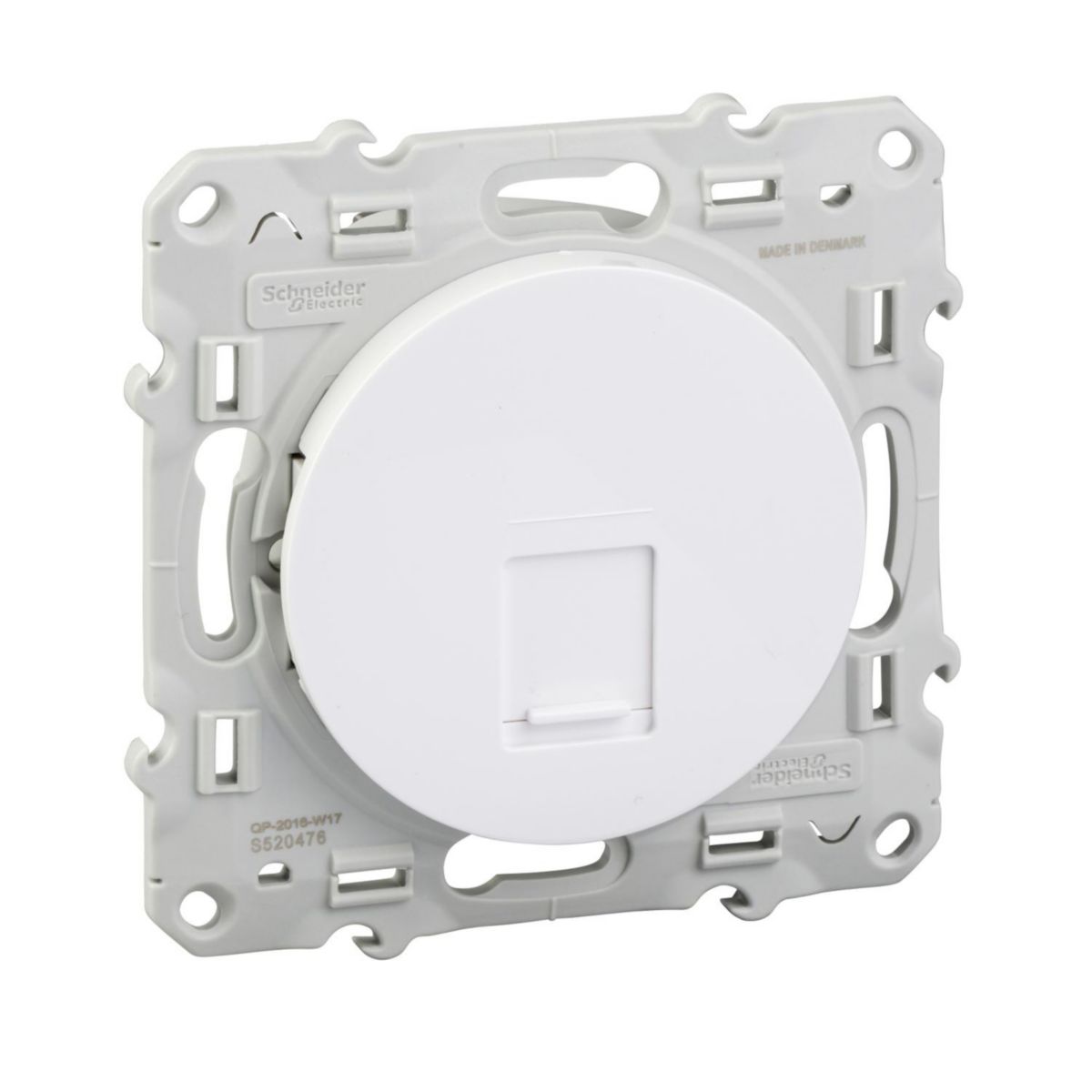 SCHNEIDER ELECTRIC - Odace rj45 blanc grade3 s520476 | Cedeo