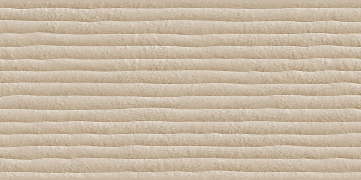 ARTE DECO - Faïence Arte Deco Techstone beige décor 30 x 60 cm | Cedeo