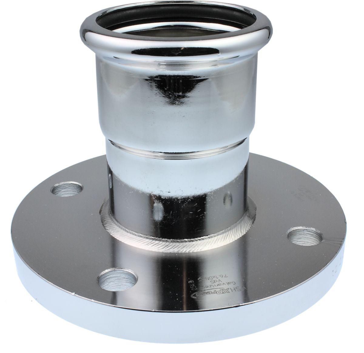 VSH - Bride Plate PN10/16 (bout lisse gros diamètre) D108 mm XPress EZ ...