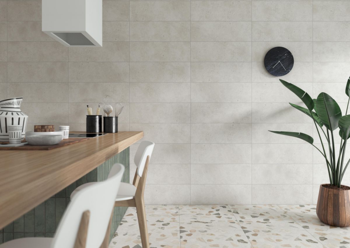 CINCA - Faïence Cinca Retro Off White mat 25 x 75 cm 6205 | Cedeo