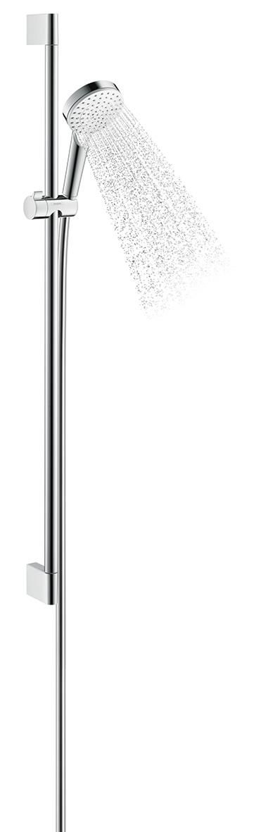 HANSGROHE - Set de douche 1 jet EcoSmart 9 L/min avec barre Unica'Croma ...