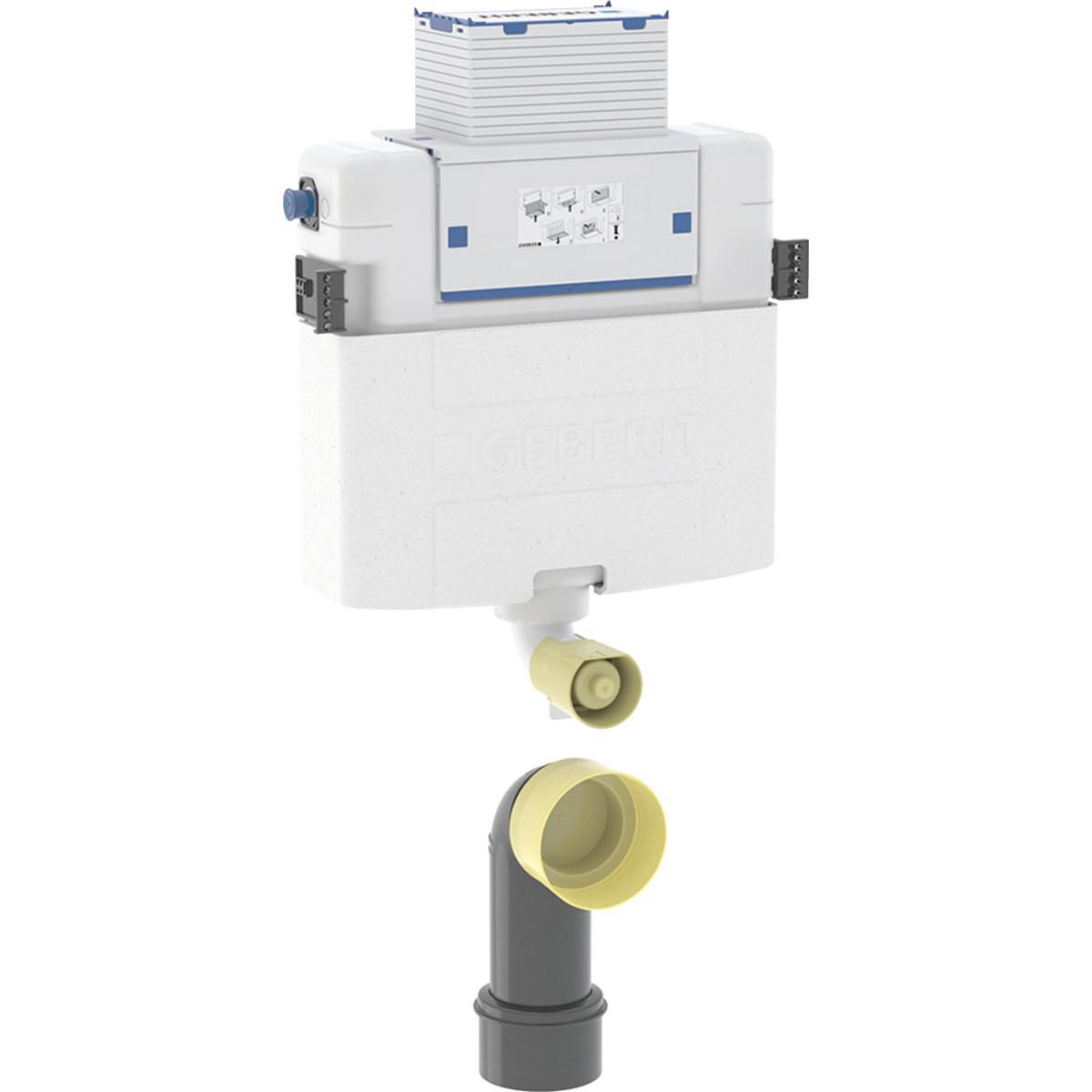 GEBERIT - Réservoir à encastrer Geberit Omega 12 cm, 6 / 3 litres ...